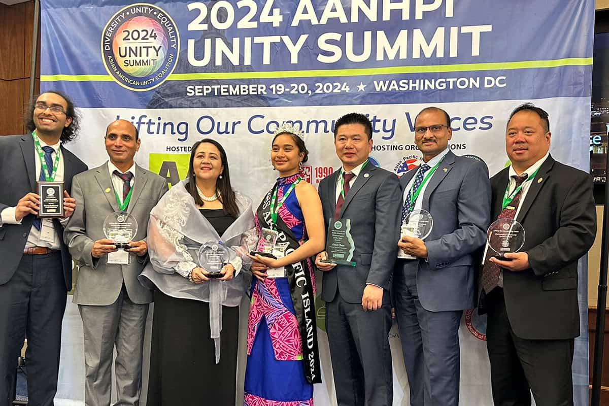 TEAM Aid Receives Community Service Award at AAUC's 2024 Unity Summit